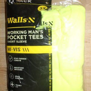 Walls | Shirts | Walls 2 Pack Working Mans Pocket Tees Hivis | Poshmark